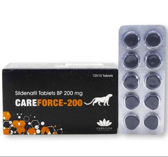 CAREFORCE 200MG CAIXA COMPLETA 100 COMPRIMIDOS – Loja do Prazer