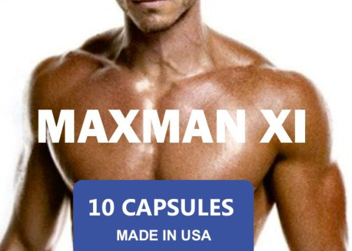 MAXMAN XI - 10 CAPSULAS – Loja do Prazer