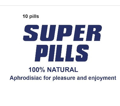 SUPER PILLS – Loja do Prazer